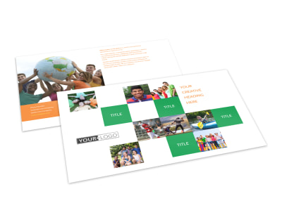 Non Profit Postcard Templates | MyCreativeShop