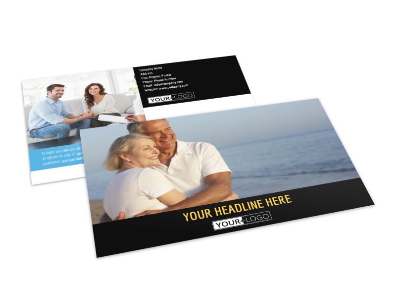 Mental Health Counseling Postcard Template | MyCreativeShop
