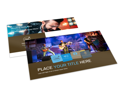 Band Postcard Templates | MyCreativeShop
