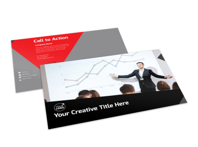 Financial Advisor Postcard Templates | MyCreativeShop