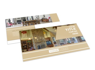 Interior Design Postcard Templates | MyCreativeShop