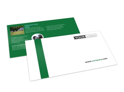 Energy & Environment Postcard Templates | MyCreativeShop