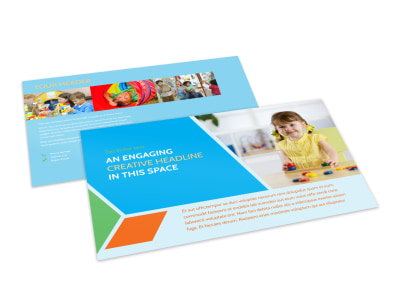 Preschool Postcard Templates | MyCreativeShop