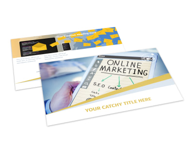 Digital Marketing Agency Business Card Template