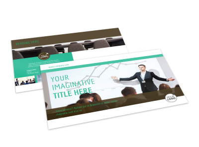 Conference Postcard Templates | MyCreativeShop
