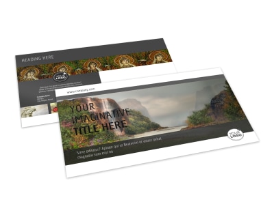 Art Show Postcard Templates | MyCreativeShop