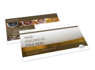 Beer Postcard Templates | MyCreativeShop