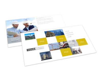 Construction Postcard Templates | MyCreativeShop
