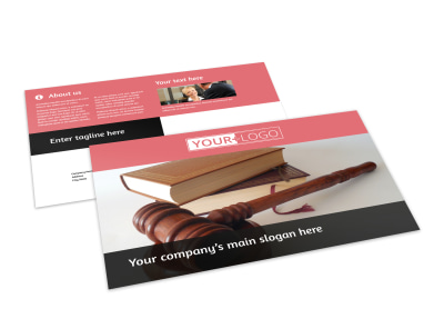 Law Postcard Templates | MyCreativeShop