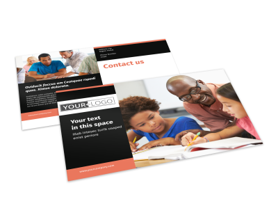 Tutoring Postcard Templates | MyCreativeShop