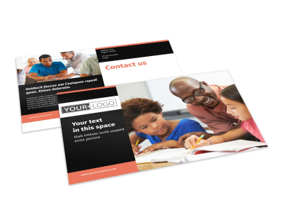 Tutoring Postcard Templates | MyCreativeShop