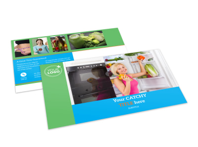 Nutrition Postcard Templates | MyCreativeShop