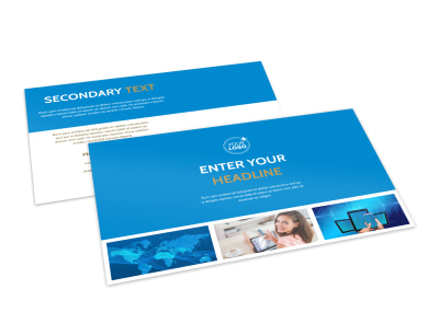 Technology Postcard Templates | MyCreativeShop