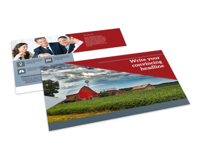 Insurance Postcard Templates | MyCreativeShop