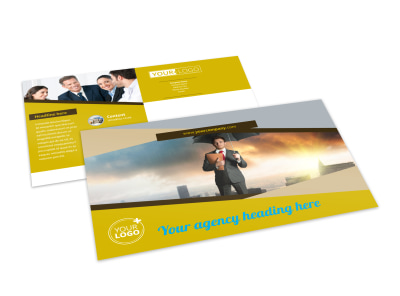 Insurance Postcard Templates | MyCreativeShop