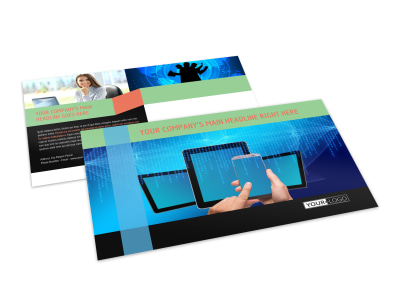 Technology Postcard Templates | MyCreativeShop