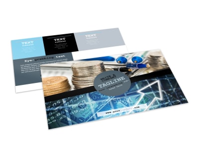 Financial Advisor Postcard Templates | MyCreativeShop