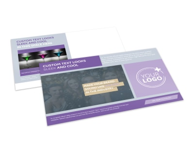 Nightclub Postcard Templates | MyCreativeShop