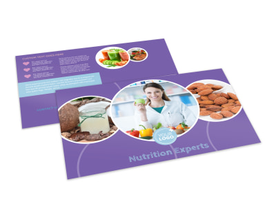 Nutrition Postcard Templates | MyCreativeShop