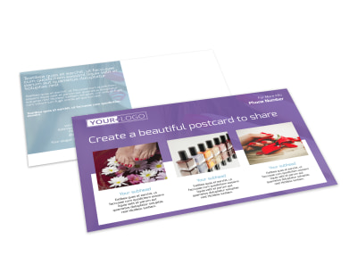 Beauty Postcard Templates | MyCreativeShop