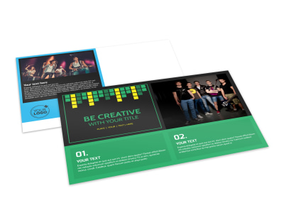 Band Postcard Templates | MyCreativeShop