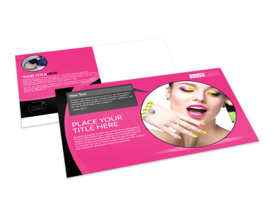 Beauty Postcard Templates | MyCreativeShop