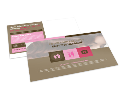 Beauty Postcard Templates | MyCreativeShop