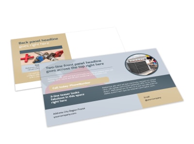 Plumbing Postcard Templates | MyCreativeShop