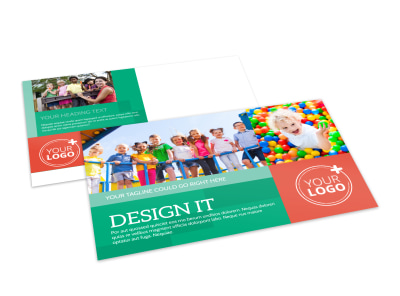 Child Care Postcard Templates | MyCreativeShop