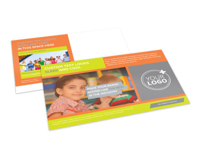 Preschool Postcard Templates | MyCreativeShop