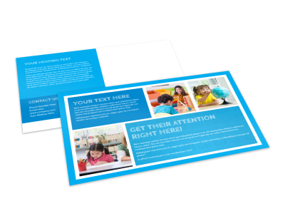 School Postcard Templates | MyCreativeShop