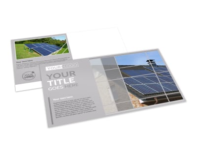 Energy & Environment Postcard Templates | MyCreativeShop