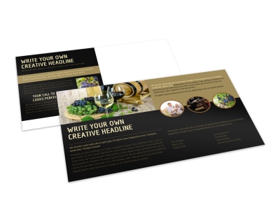 Wine Postcard Templates | MyCreativeShop