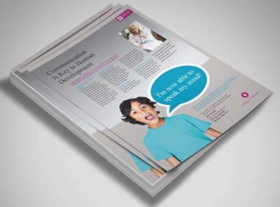Speech & Language Therapy Flyer Template