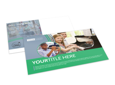 Music & Arts Postcard Templates | MyCreativeShop