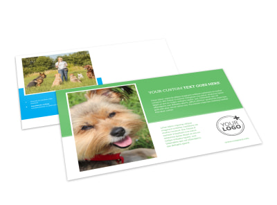 Pets & Animals Postcard Templates | MyCreativeShop