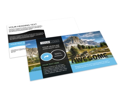 Photography Postcard Templates | MyCreativeShop