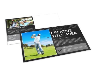 Sports & Wellness Postcard Templates | MyCreativeShop