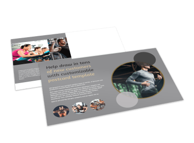 Club Postcard Templates | MyCreativeShop