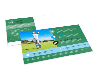 Sports & Wellness Postcard Templates | MyCreativeShop