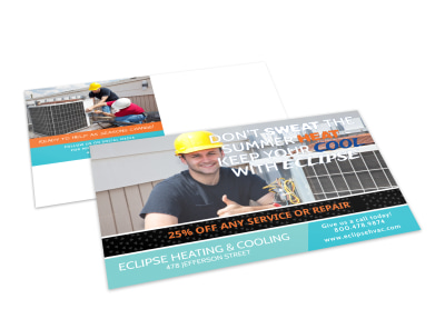 HVAC Postcard Templates | MyCreativeShop