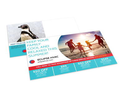 HVAC Postcard Templates | MyCreativeShop