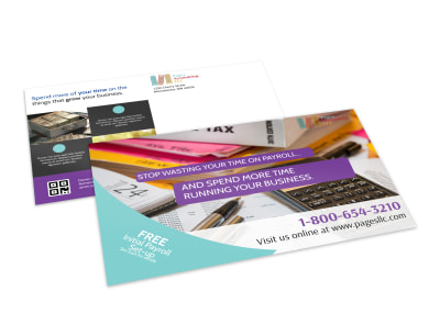 Financial Services Postcard Templates | MyCreativeShop