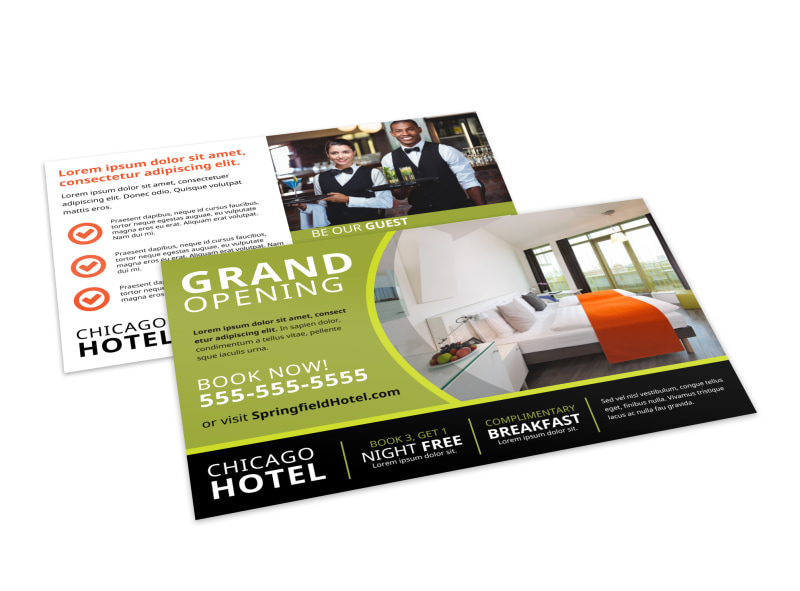 Grand Opening Postcard Templates | MyCreativeShop