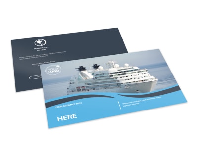 Travel Agent Postcard Templates | MyCreativeShop