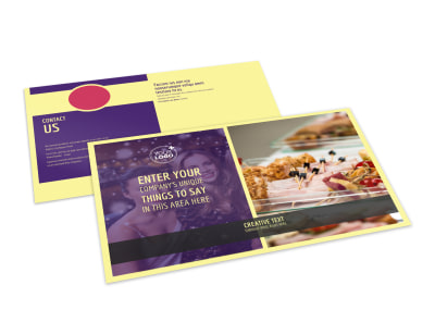 Event Postcard Templates | MyCreativeShop