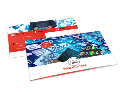 Technology Postcard Templates | MyCreativeShop