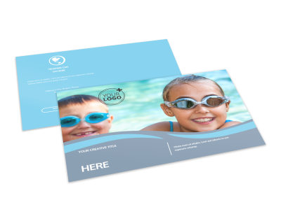 Pool Party Postcard Templates | MyCreativeShop