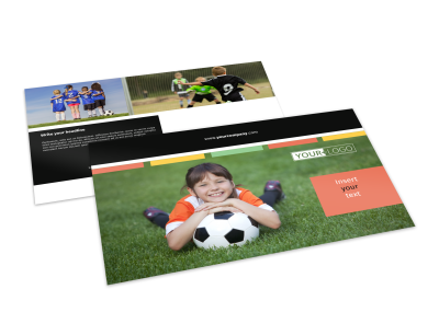 Soccer Postcard Templates | MyCreativeShop