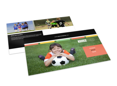 Soccer Postcard Templates | MyCreativeShop